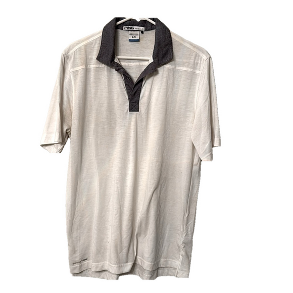 Ping | Shirts | Mens Ping Modern Fit Large White Golf Shirt | Poshmark